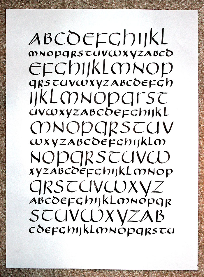 138 best Uncial images on Pholder | Calligraphy, Fountainpens and ...