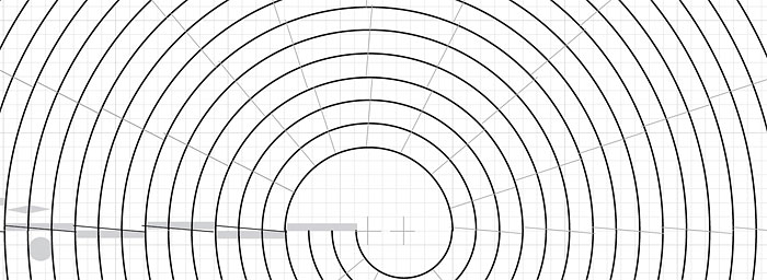Spiral and Circular Spacing Guides | Steve Husting's Calligraphy